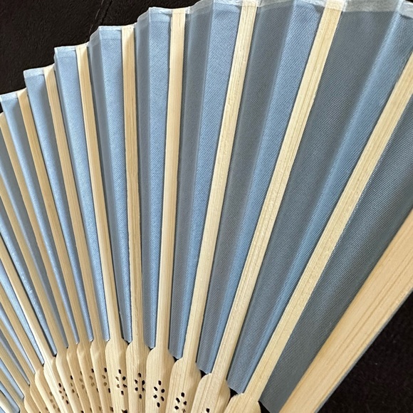 Party Supplies | Light Blue Fans | Poshmark